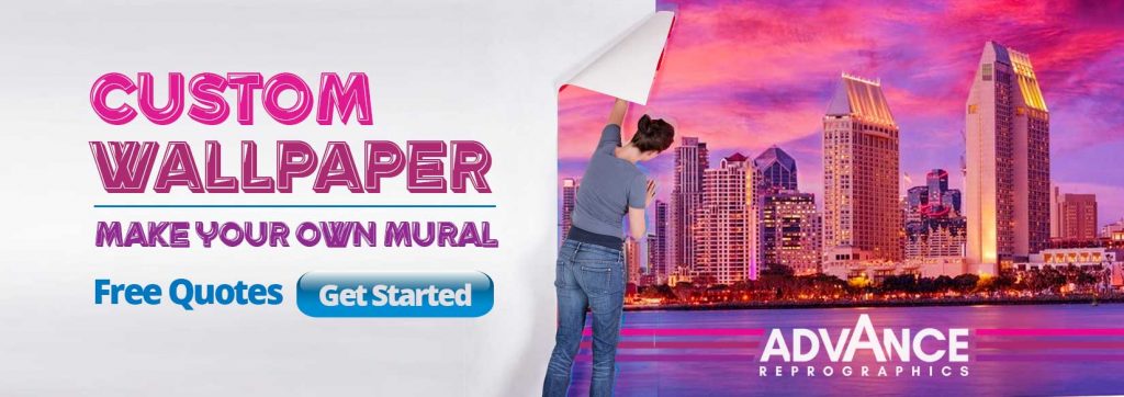 Custom Wallpaper Printing — Advance Reprographics